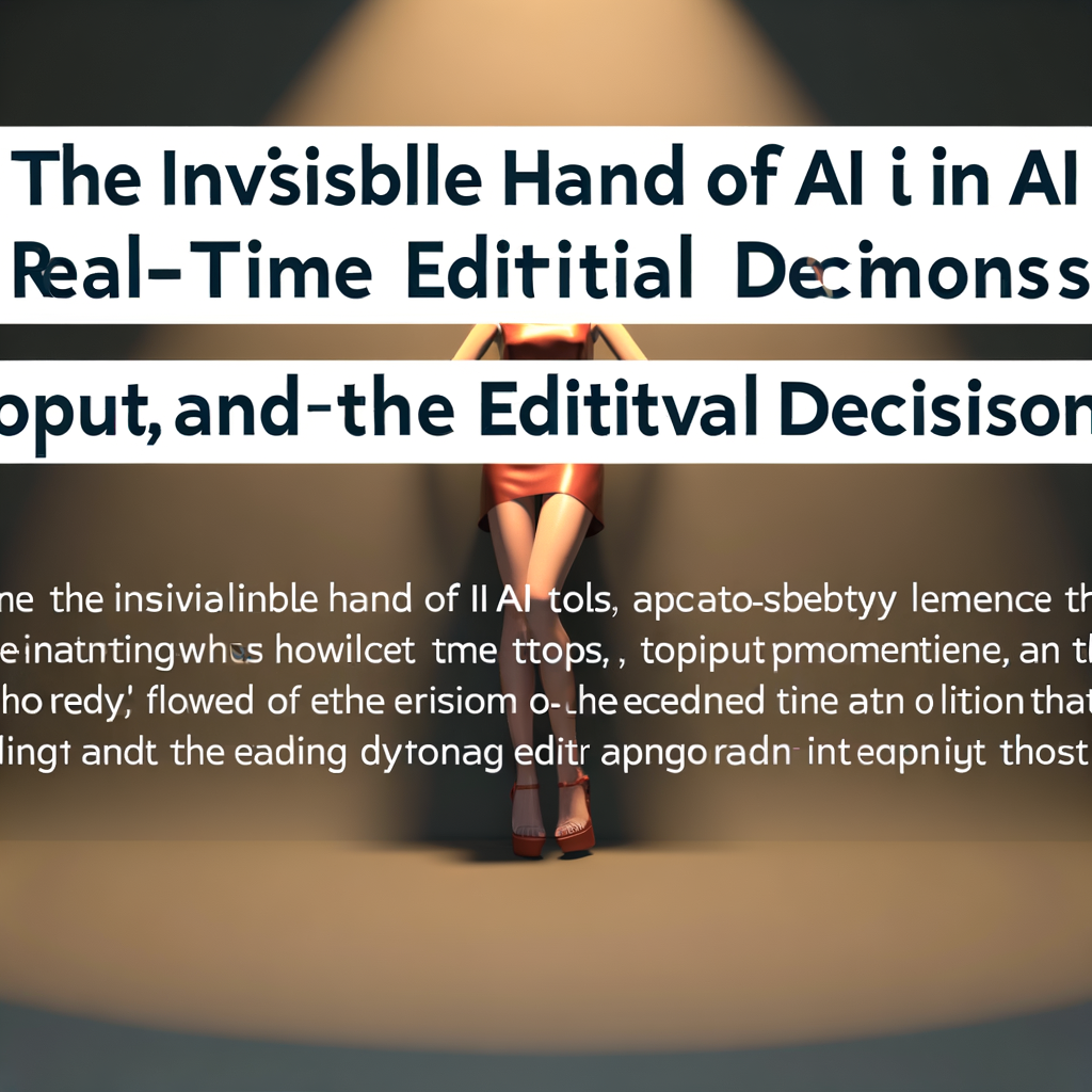 The Invisible Hand of AI in Real-Time Editorial Decisions